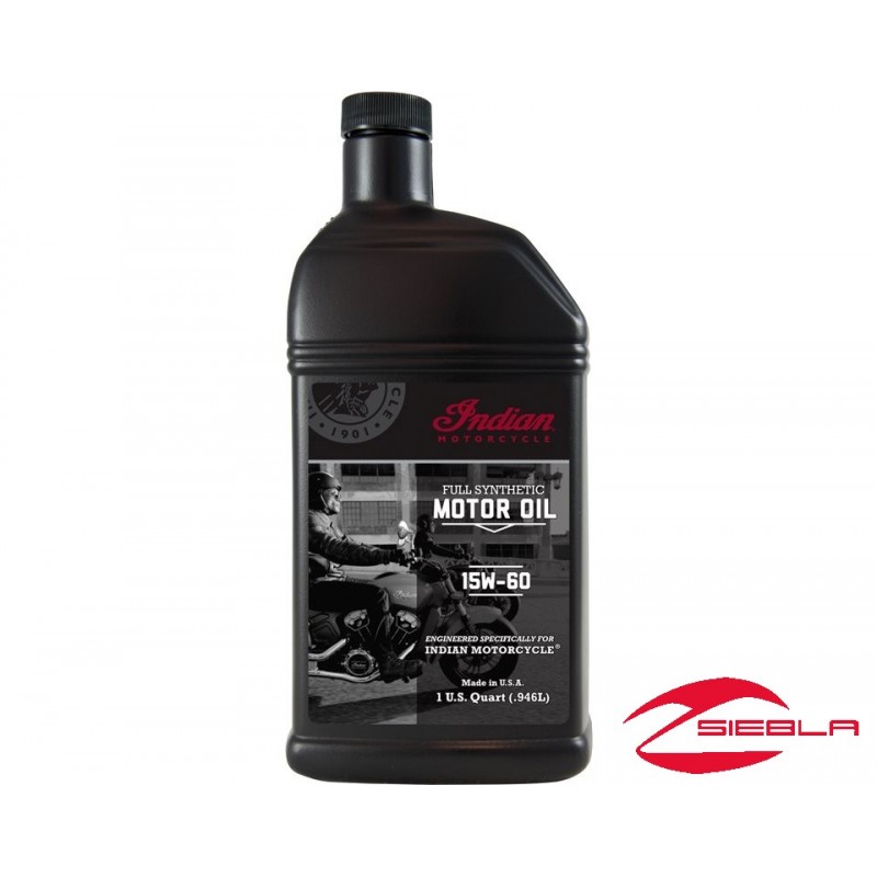 INDIAN MOTORCYCLE SYNTHETIC MOTOR OIL 15 W 60